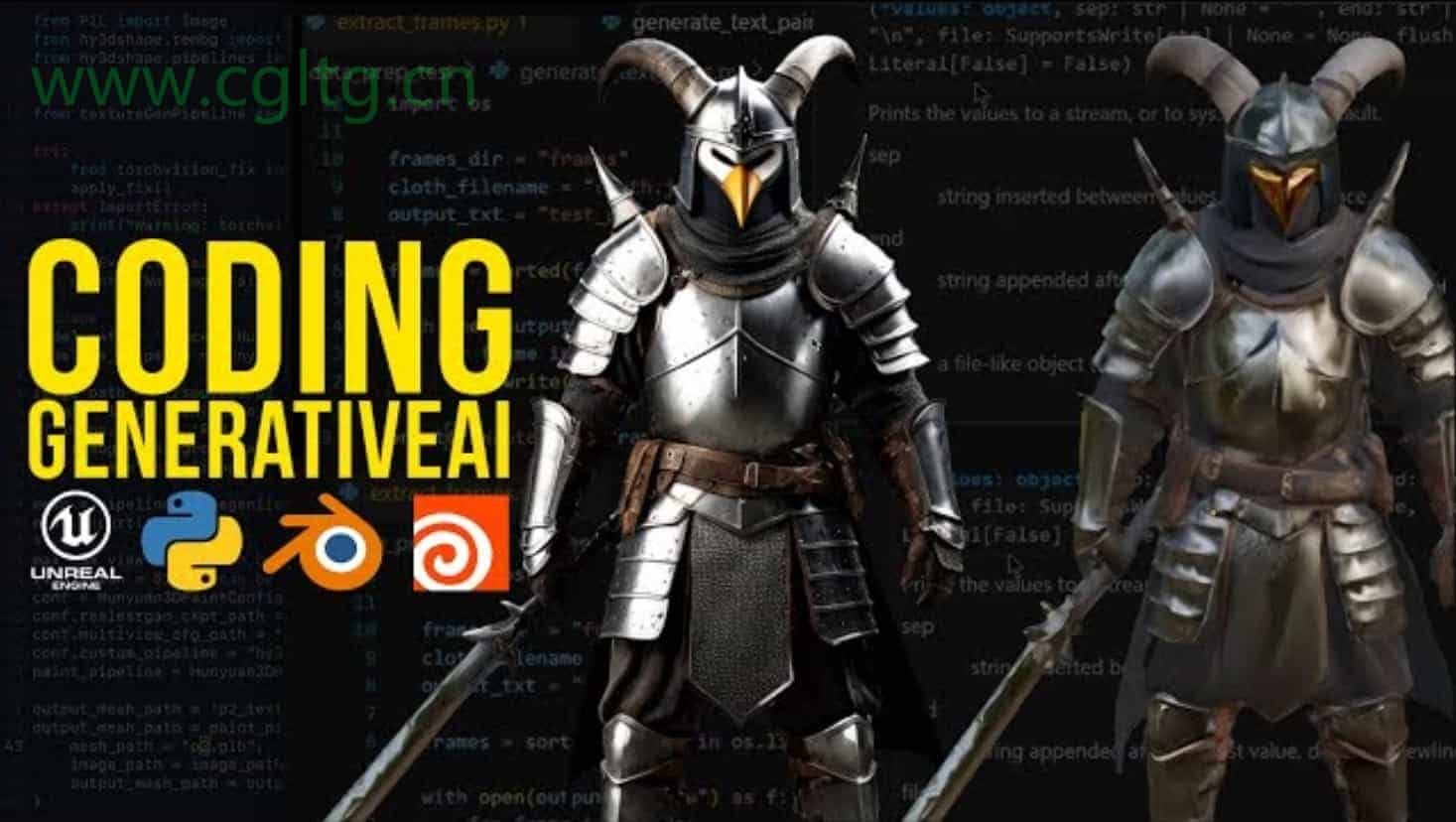 【完结】rebelway拳头新编码生成Ai人工智能课程python预告片Coding Generative AI Course Trailer ...