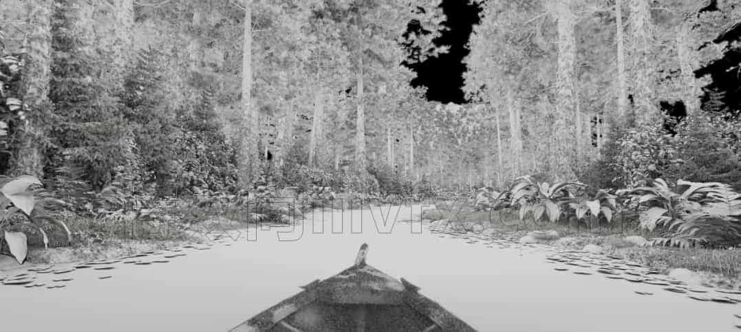Nuke高级合成丛林森林环境树木高级深度课程CG Forest Deep Compositing后期nuke - B站/公众号:特效向