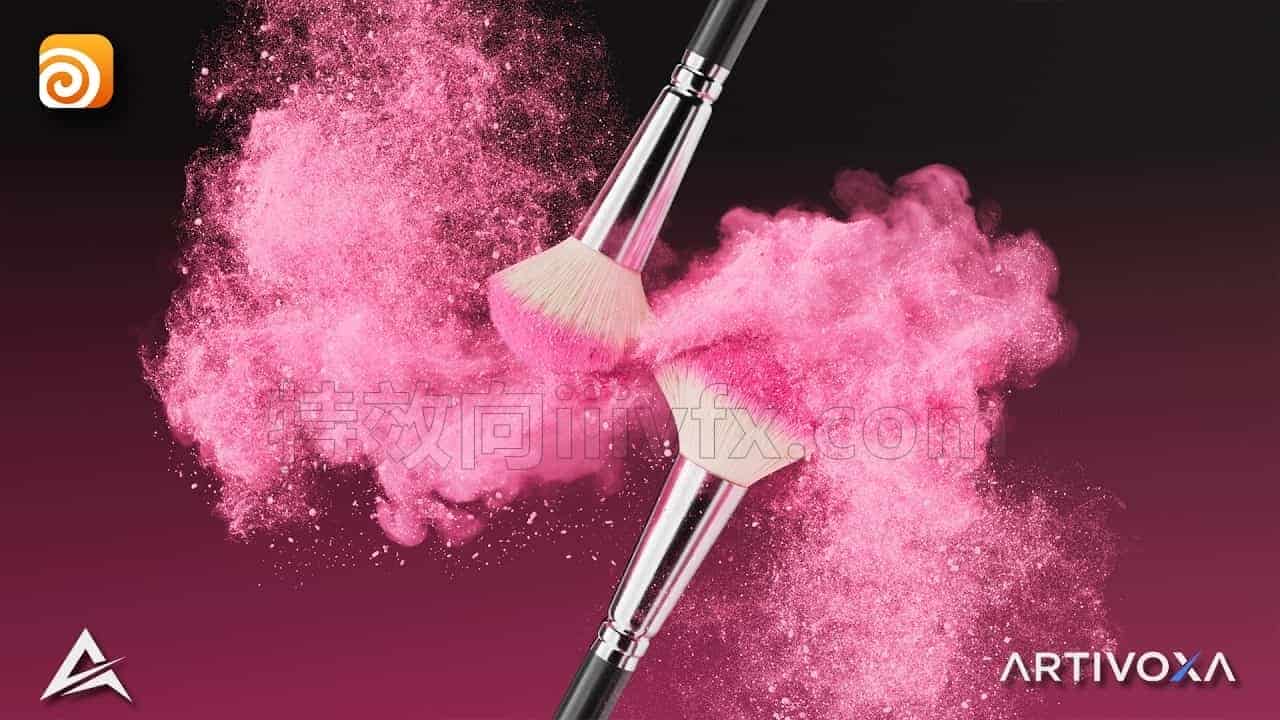 Houdini高级美妆课程化妆品频道patreon【订阅】MASTER MULTI-SIMULATION BEAUTY FX - B站/公众号:特效向